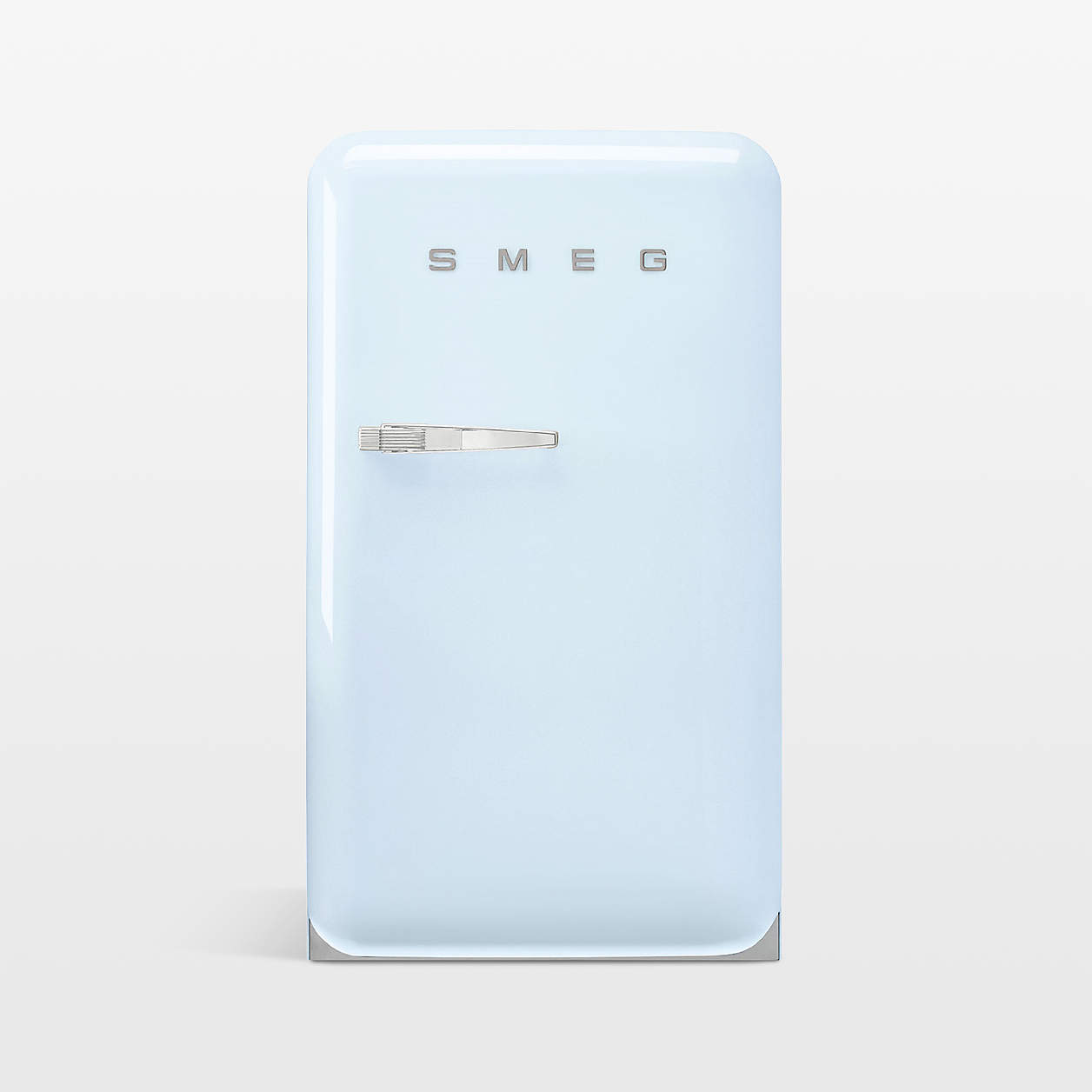 SMEG FAB10 Pastel Blue Right-Hinge Refrigerator | Crate & Barrel