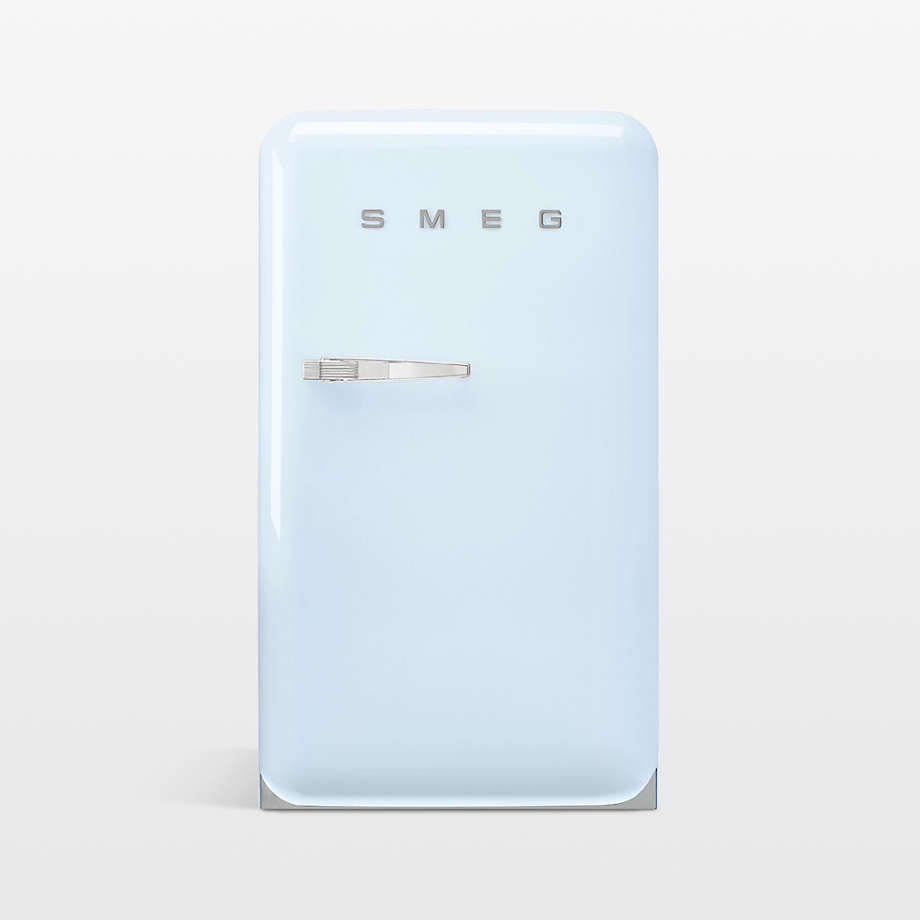 SMEG FAB10 Pastel Blue Right-Hinge Refrigerator | Crate & Barrel