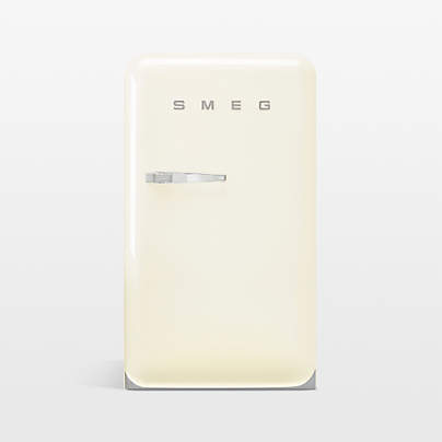 SMEG FAB10 White Right-Hinge Refrigerator | Crate & Barrel