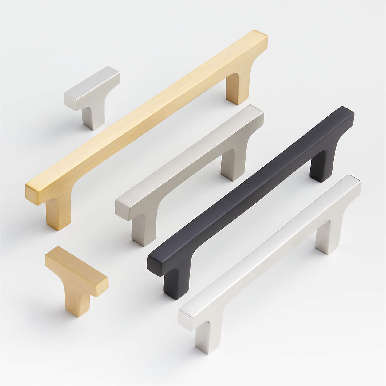 Square Edge Bath Hardware Collection | Crate & Barrel
