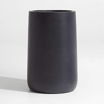 Saabira Taupe 23.25" Tall Indoor/Outdoor Planter + Reviews | Crate ...