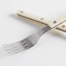 Sabre Ivory 5-Piece Flatware Place Setting | Crate & Barrel