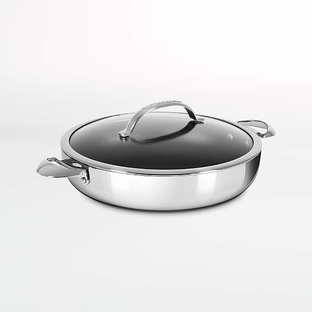 SCANPAN HaptIQ 12.5" Frying Pan | Crate & Barrel
