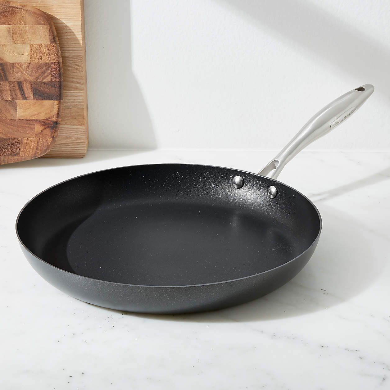 SCANPAN Professional 12.5" Fry Pan | Crate & Barrel