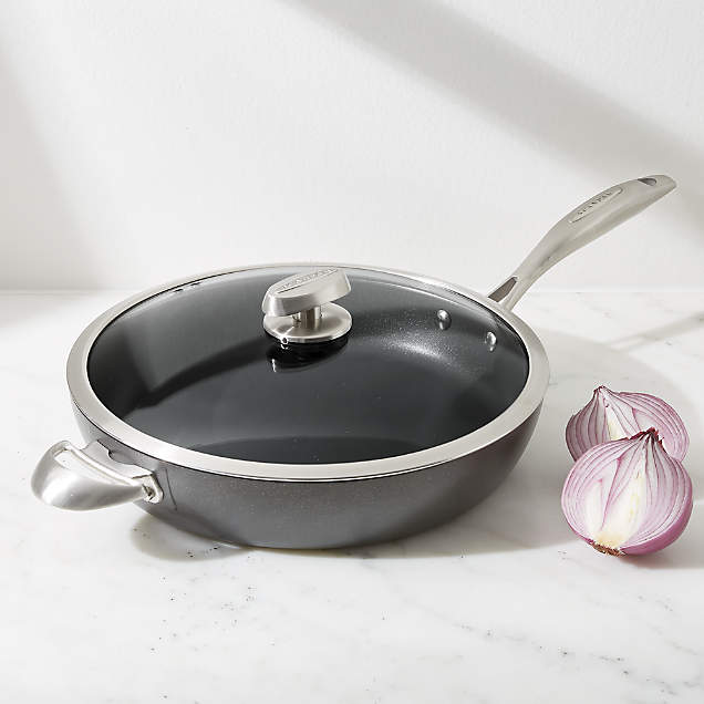 SCANPAN HaptIQ 12.5" Frying Pan | Crate & Barrel