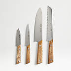 Schmidt Brothers Hex 5-Piece Knife Block Set + Reviews | Crate & Barrel