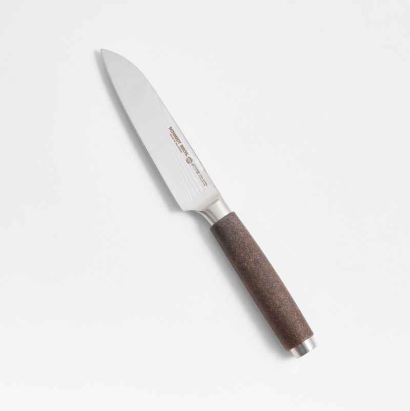 Schmidt Brothers Artisan Series 5" Santoku Knife | Crate & Barrel