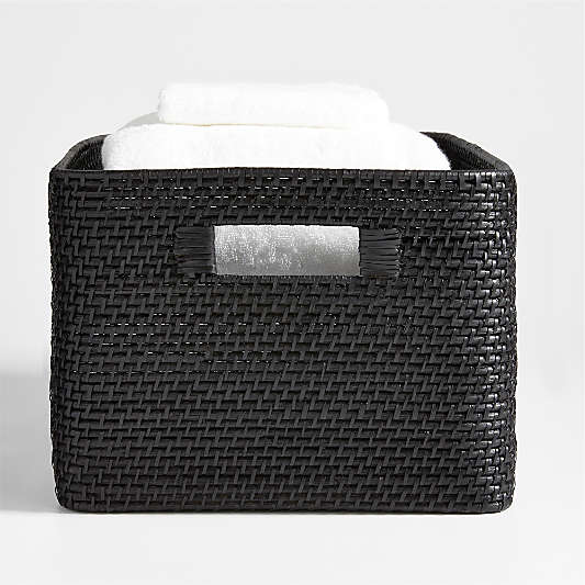 Wicker Storage Basket | Crate & Barrel
