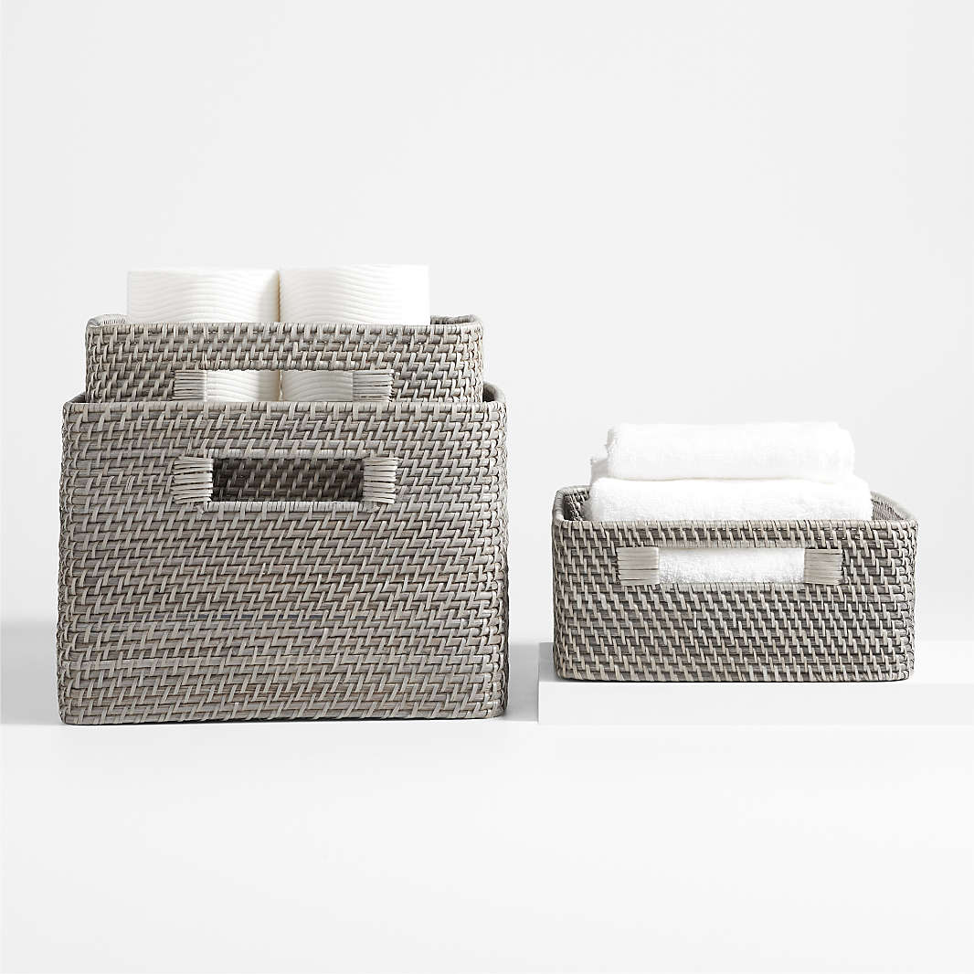 Baskets: Wire, Woven, Wicker & Rattan | Crate & Barrel Canada