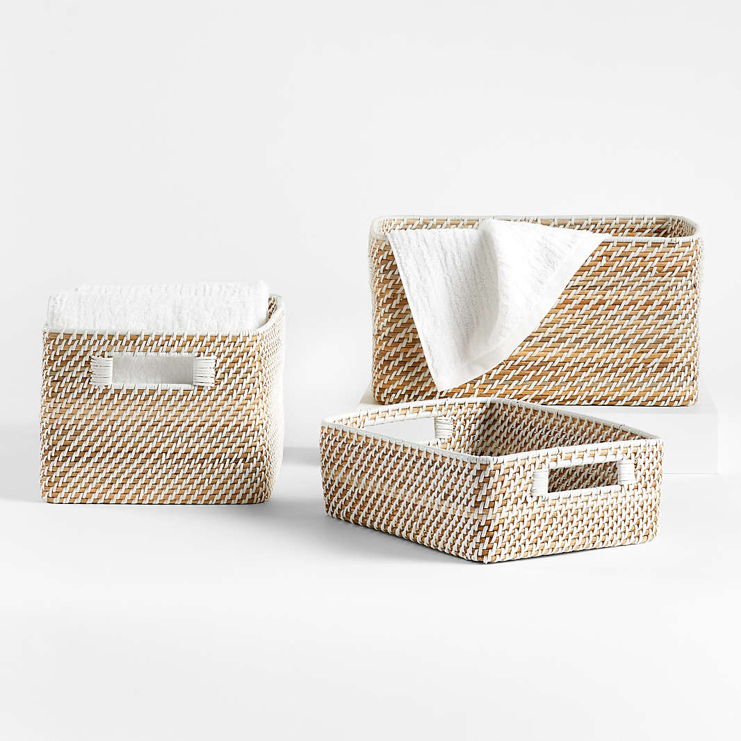 Baskets: Wire, Woven, Wicker & Rattan | Crate & Barrel Canada