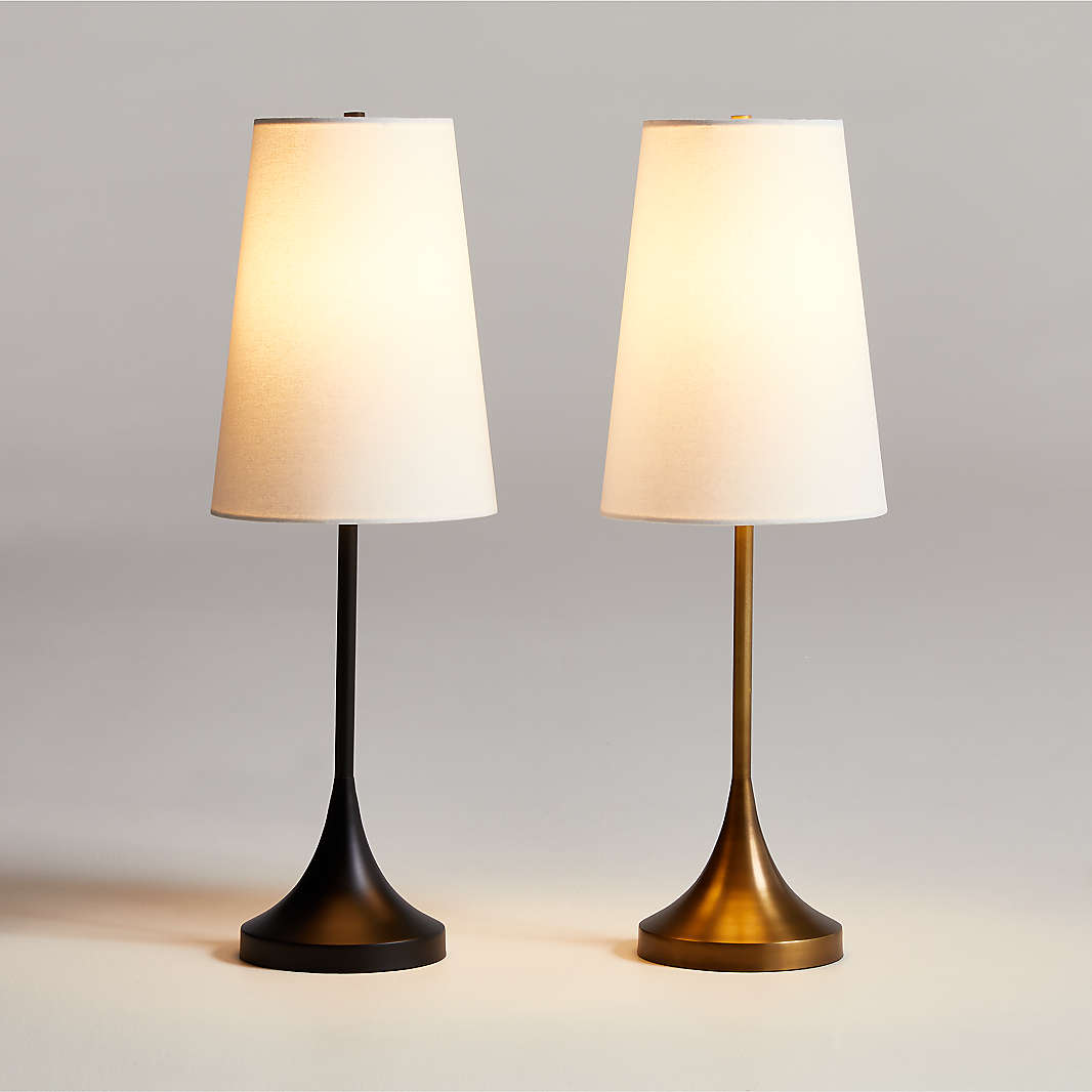 Modern Table Lamps: Bedside, Side Table & Desk Lamps | Crate & Barrel