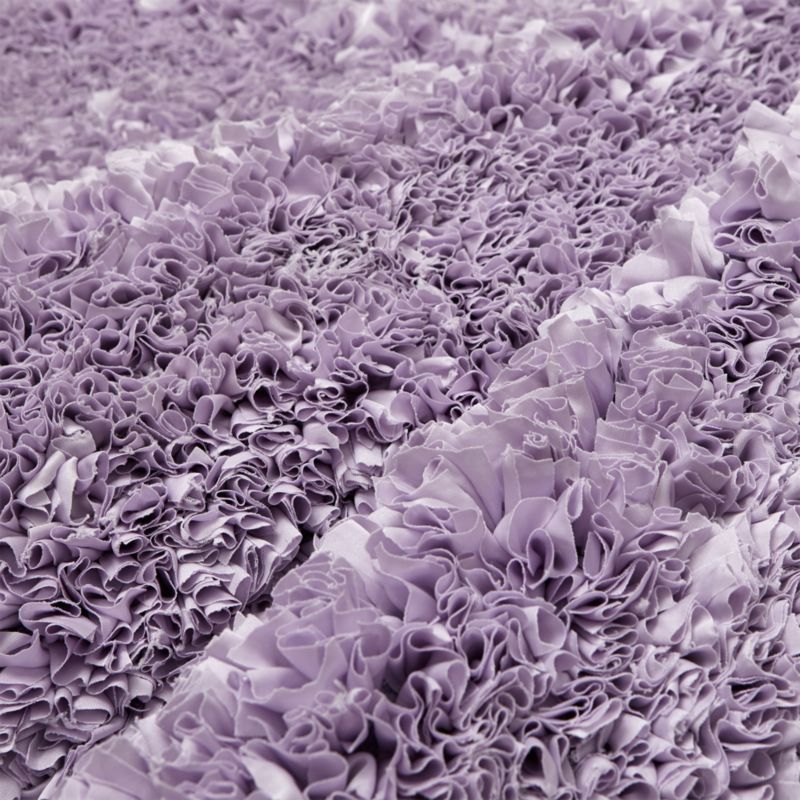 Lavender Shag Rug Swatch + Reviews | Crate & Kids