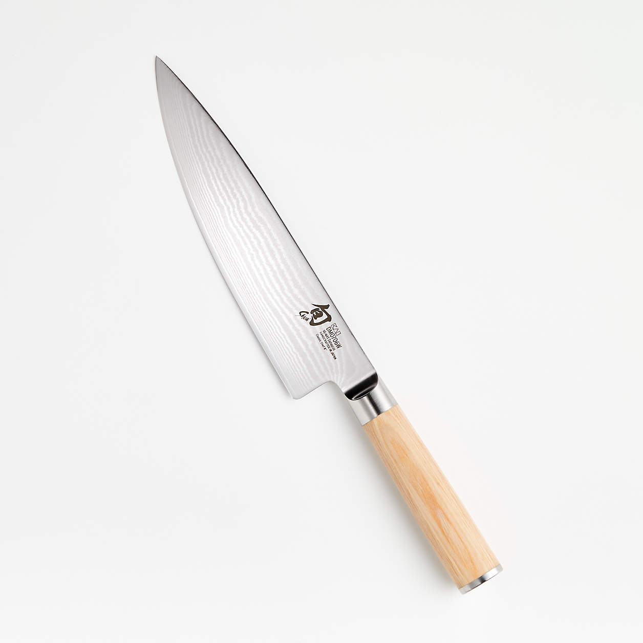 Shun Classic Blonde 8" Chef's Knife + Reviews | Crate & Barrel Canada