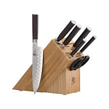 Shun Classic 8-Piece Knife Set + Reviews | Crate & Barrel