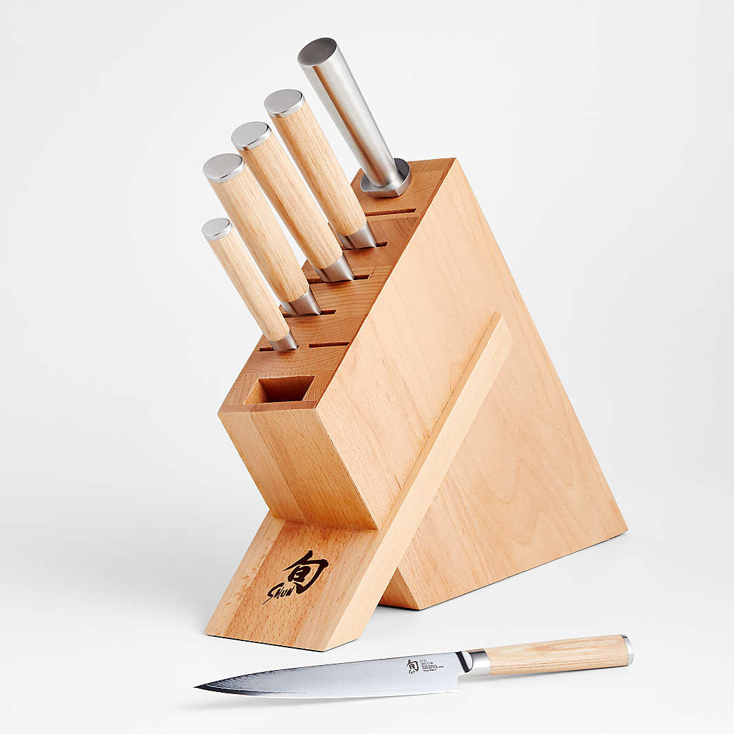 Shun Knives. Knife Sets & Individual Knives | Crate & Barrel