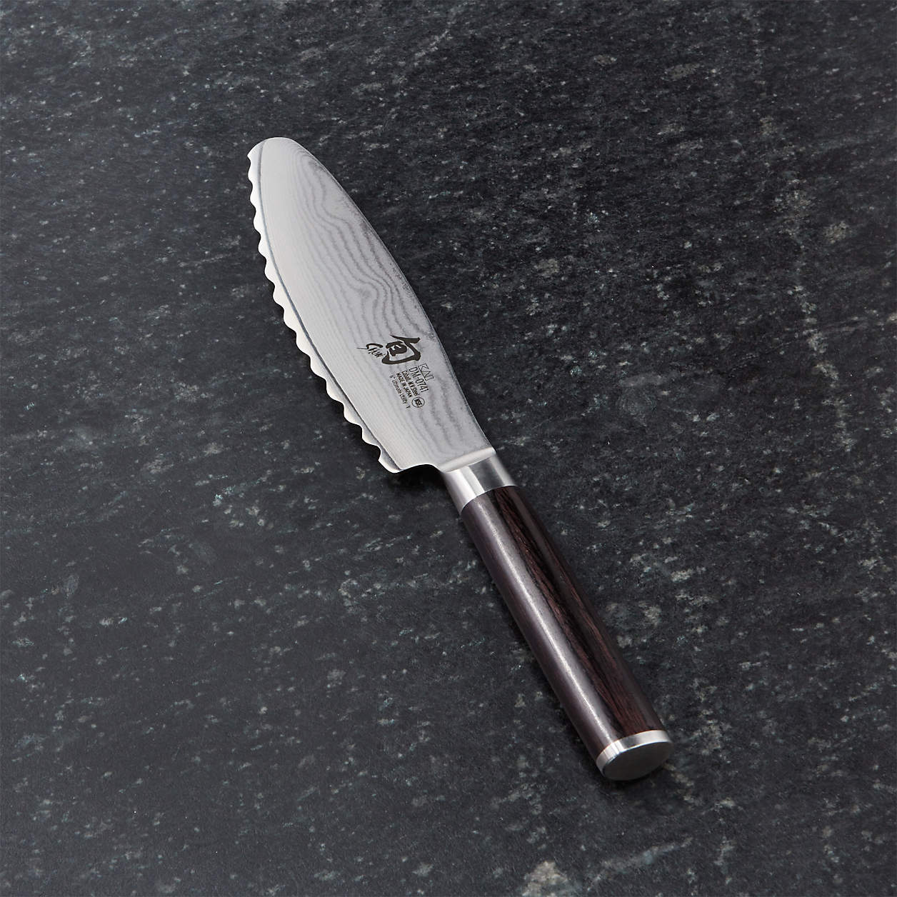 Shun Classic 6" Ultimate Utility Knife + Reviews | Crate & Barrel