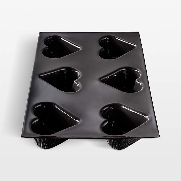 Flexipan by Silpat Silicone 6-Cup Muffin Mold | Crate & Barrel