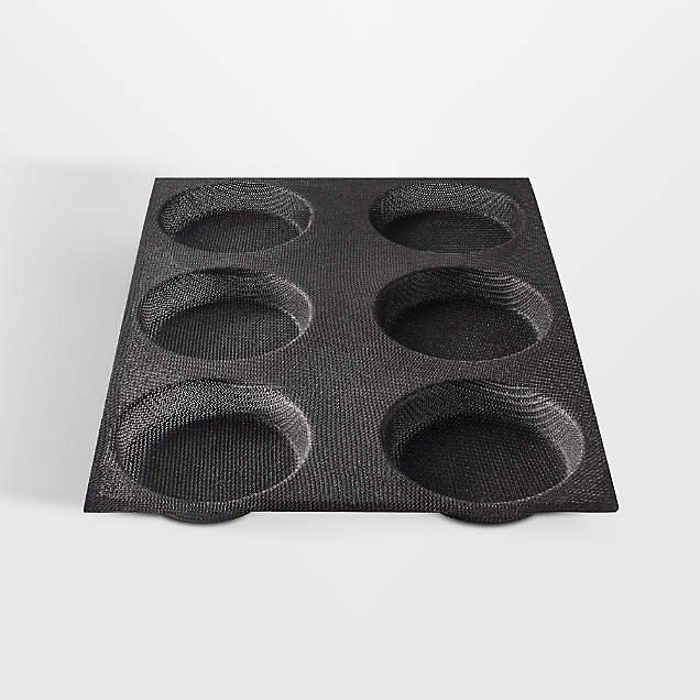 Flexipan by Silpat Silicone 6-Cup Muffin Mold | Crate & Barrel