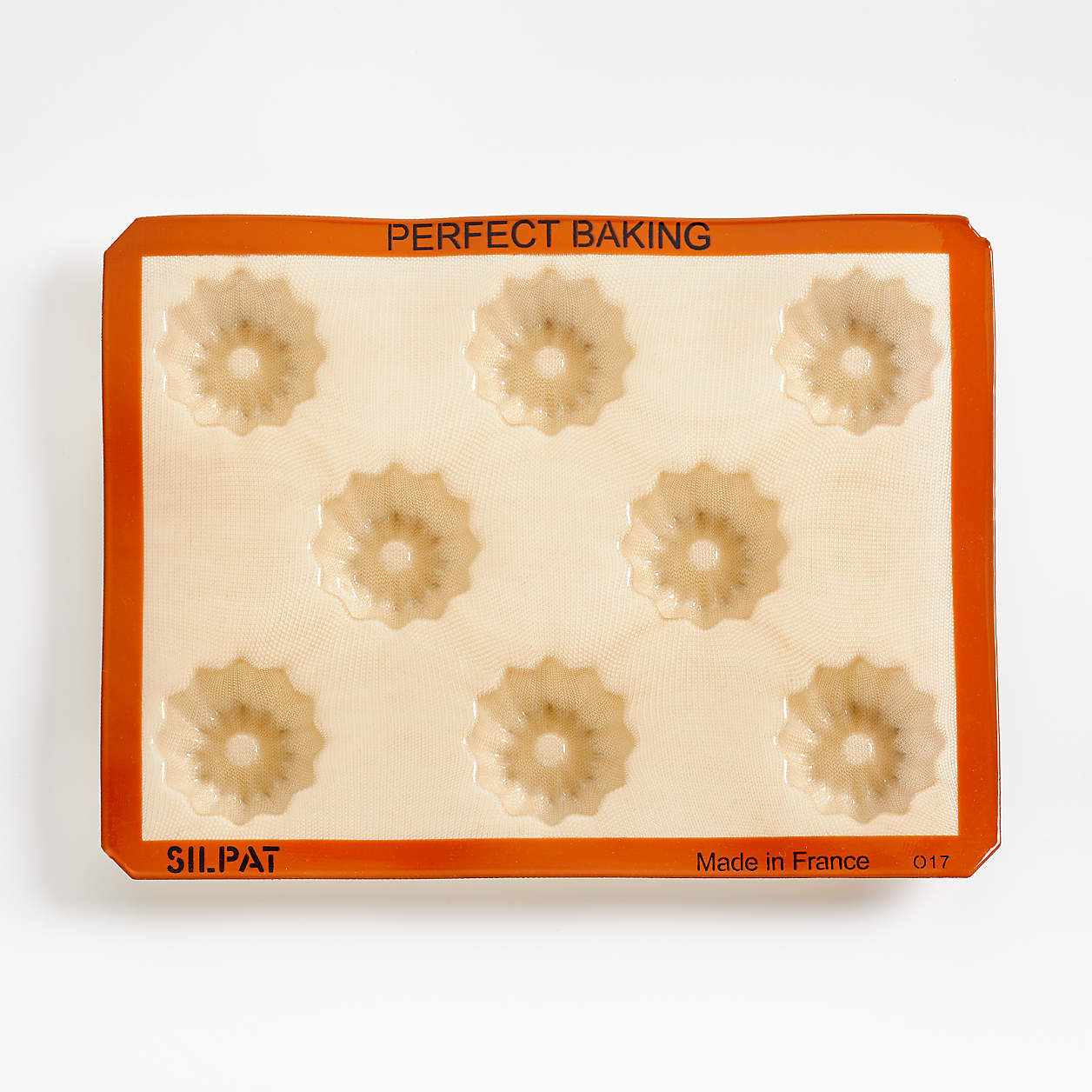 Silpat Silicone Mini Fluted Cake Pan | Crate & Barrel