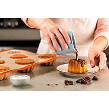 Silpat Silicone Mini Fluted Cake Pan | Crate & Barrel