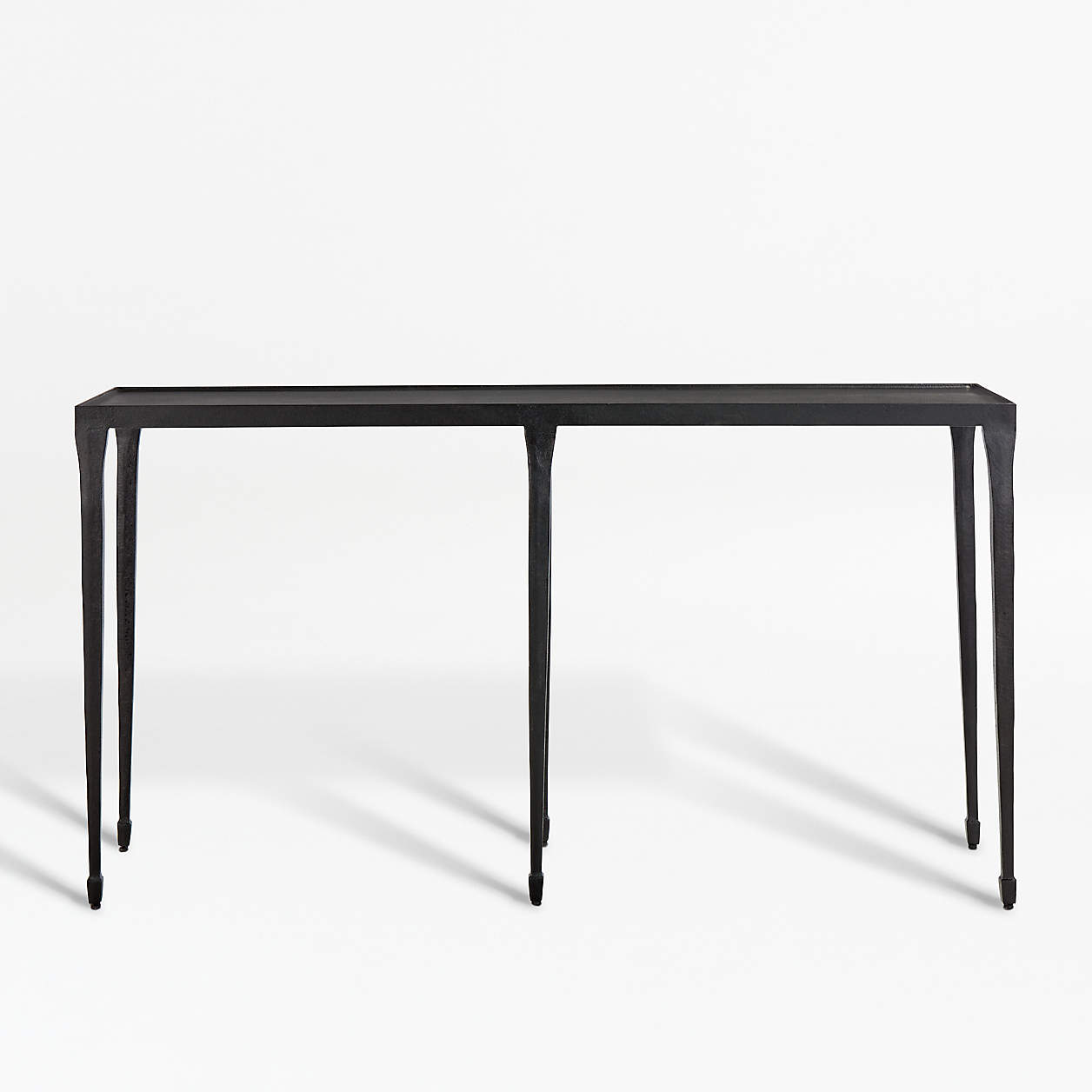 Silviano Iron Console Table + Reviews | Crate & Barrel