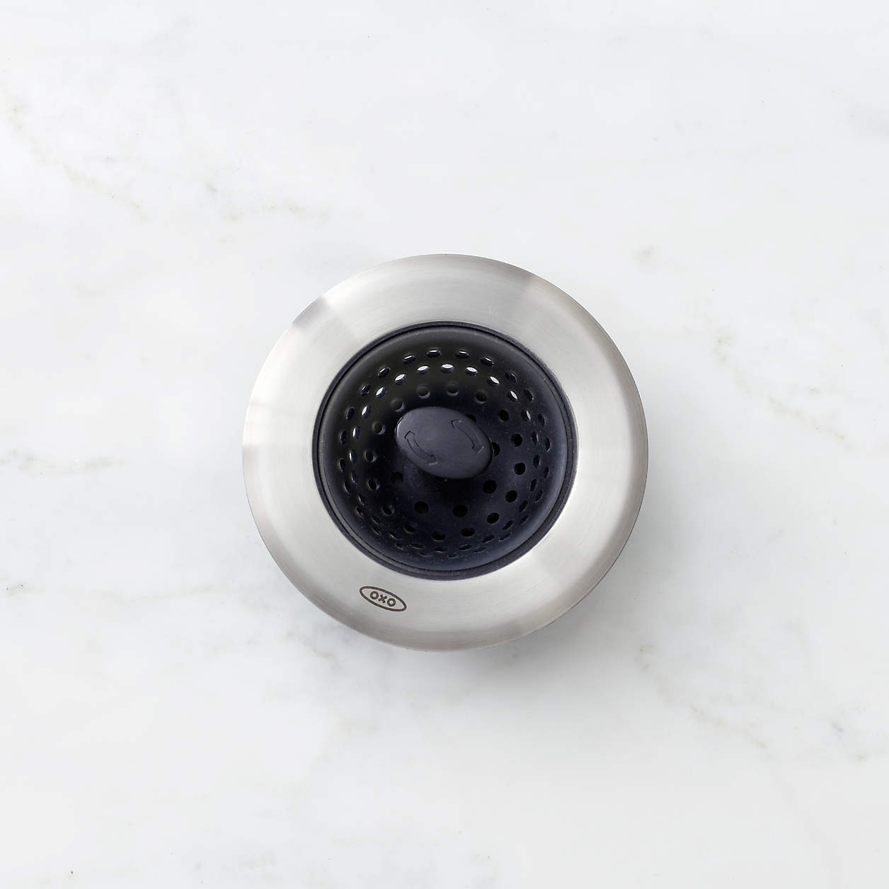 OXO Sink Strainer-Stopper + Reviews | Crate & Barrel