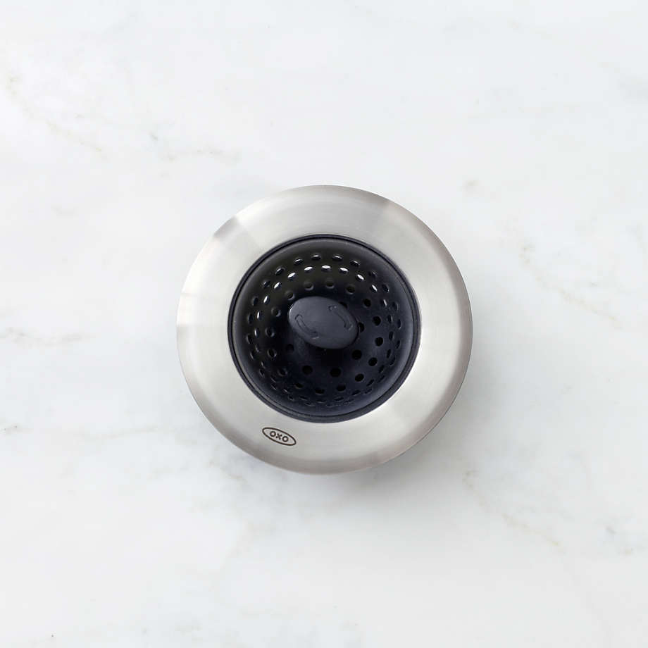 OXO Sink Strainer-Stopper + Reviews | Crate & Barrel