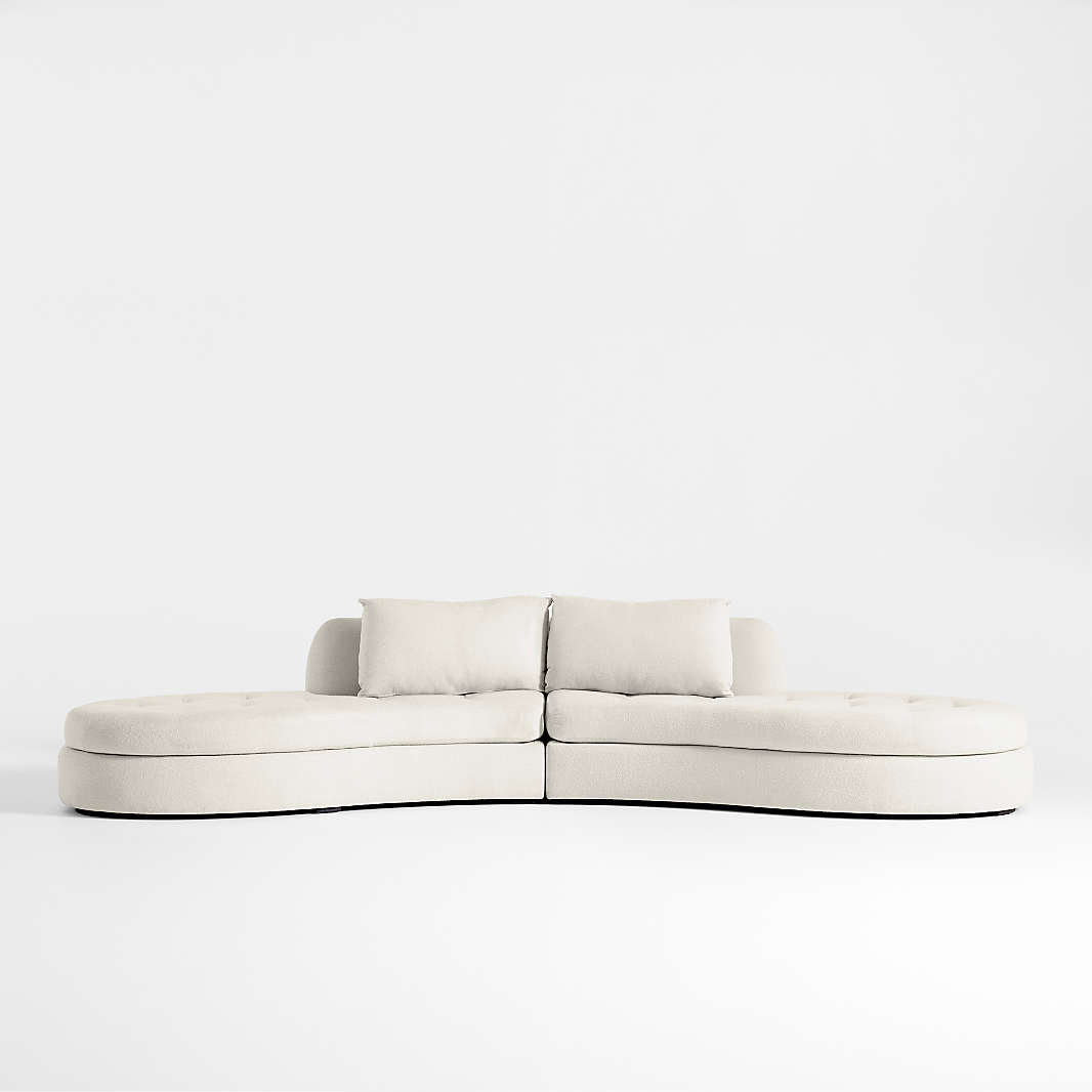 Curved Sofas | Crate & Barrel