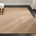 Sisal Almond 2'x3' Area Rug | Crate & Barrel
