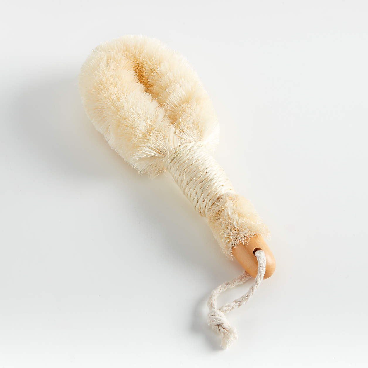 Sisal Body Brush + Reviews | Crate & Barrel