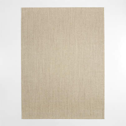 Andalucia Performance Handwoven Sand Beige Area Rug 6'x9' | Crate ...