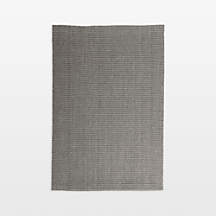 Sisal Grey Area Rug 6'x9' + Reviews | Crate & Barrel