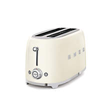 Smeg Cream 2-Slice Retro Toaster + Reviews | Crate & Barrel