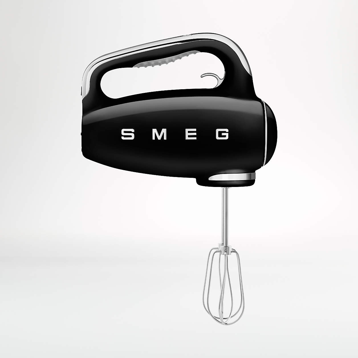Smeg Black 9-Speed Hand Mixer | Crate & Barrel