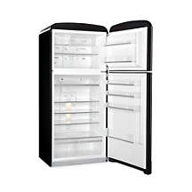 Smeg FAB50 Black Right-Hinge Refrigerator + Reviews | Crate & Barrel