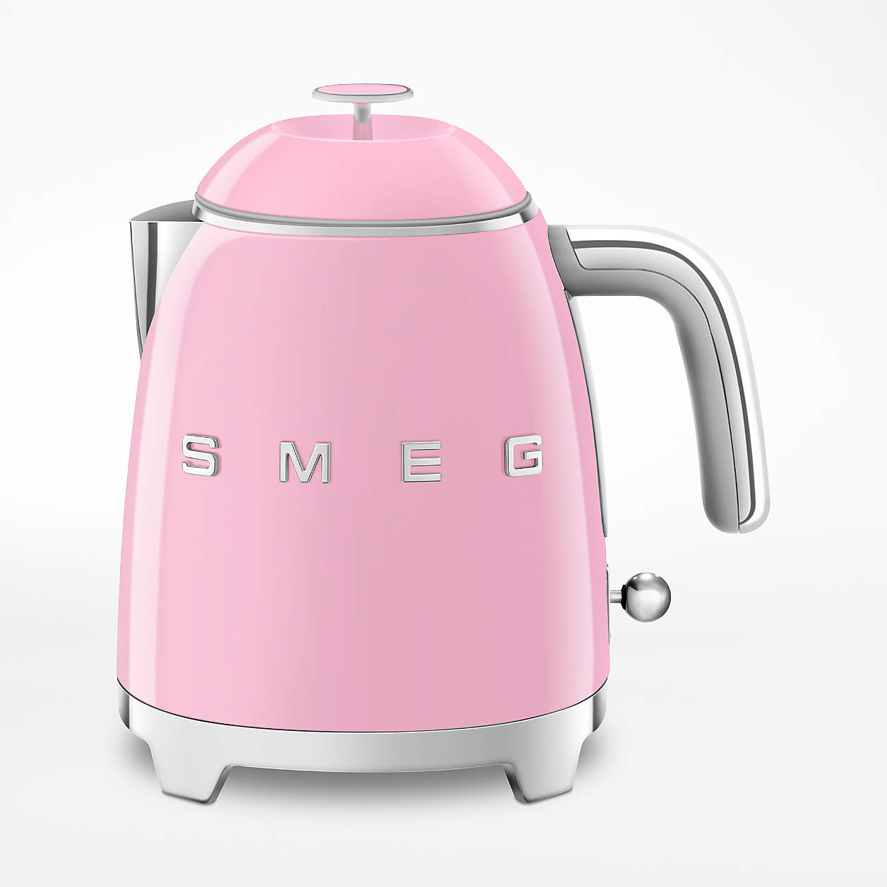 Smeg Pink Mini Electric Tea Kettle + Reviews | Crate & Barrel