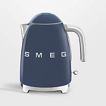 Smeg Navy Retro Electric Tea Kettle + Reviews | Crate & Barrel