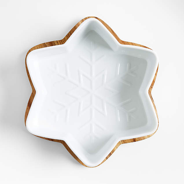 White Snowflake Trivet + Reviews | Crate & Barrel