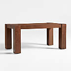 Sobro 86" Walnut Dining Table + Reviews | Crate & Barrel Canada