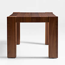 Sobro 86" Walnut Dining Table + Reviews | Crate & Barrel Canada