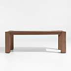 Sobro 86" Walnut Dining Table + Reviews | Crate & Barrel