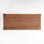 Sobro 86" Walnut Dining Table + Reviews | Crate & Barrel Canada