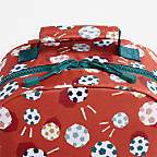 Soccer Print Personalized Medium Kids School Backpack with Side Pockets ...