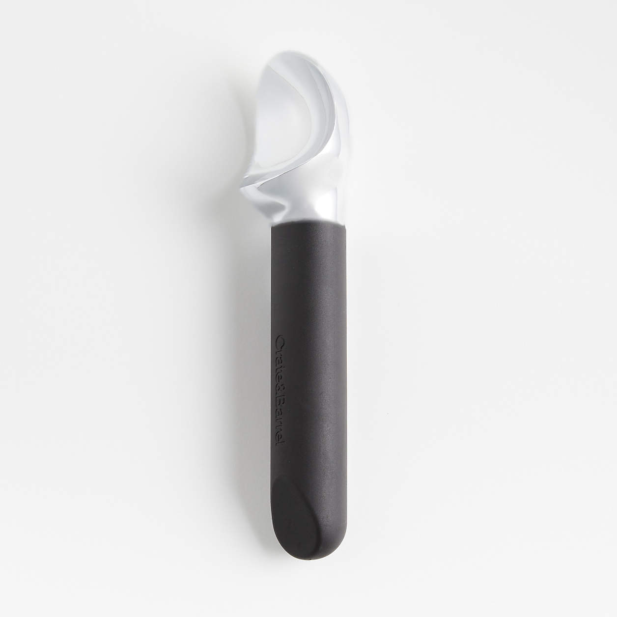 Crate & Barrel Black Soft-Touch Ice Cream Scoop + Reviews | Crate ...