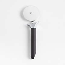 Crate & Barrel Black Soft-Touch Pizza Wheel + Reviews | Crate & Barrel ...