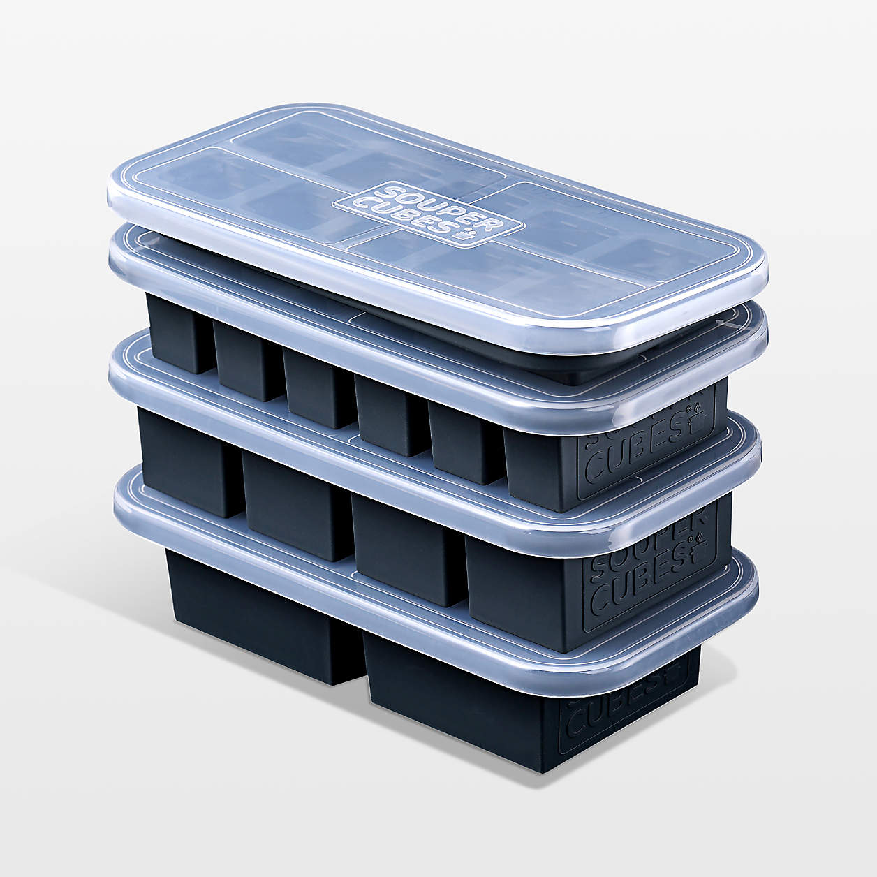 Souper Cubes Charcoal Grey Ultimate Gift Pack, Set of 4 | Crate ...