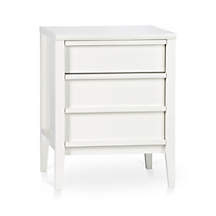 Spotlight White File Cabinet | Crate & Barrel