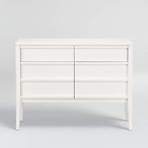 Spotlight White Credenza | Crate & Barrel