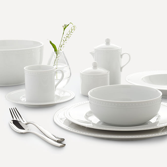 Hue Contemporary Porcelain Dinnerware | Crate & Barrel