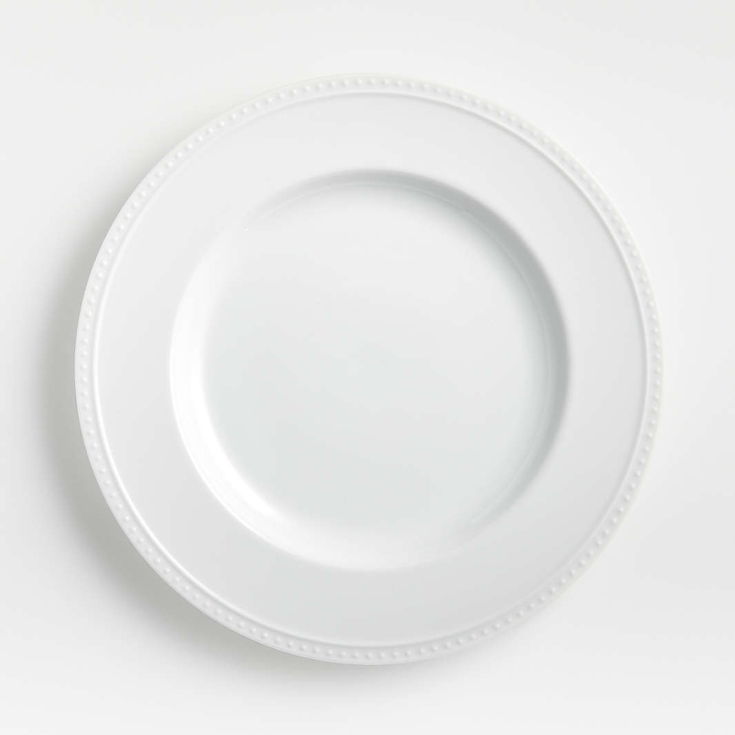 Round Dinner Plates & Rounded Dining Plate Sets | Crate & Barrel
